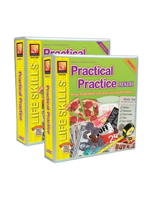 Practical Practice Math Program (Both Binders)